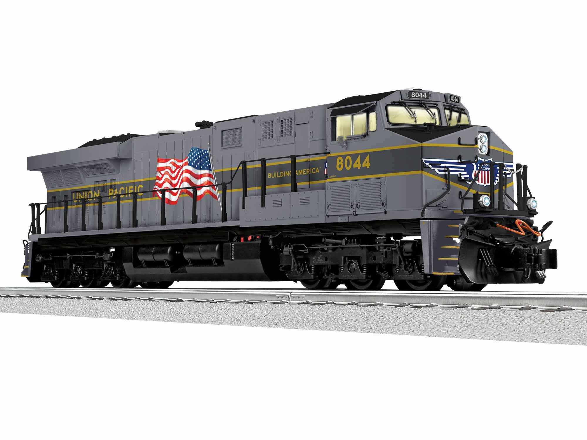 Union Pacific LEGACY ES44AC #8044 - greyhound